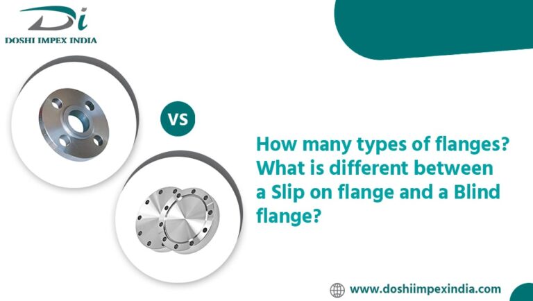 What is different between Slip on flange and Blind flange